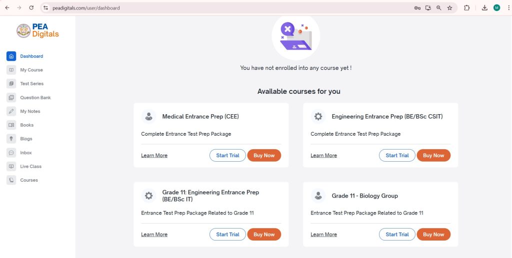 How to register and get Full Access on PEA Digitals (peadigitals.com) – PEA
