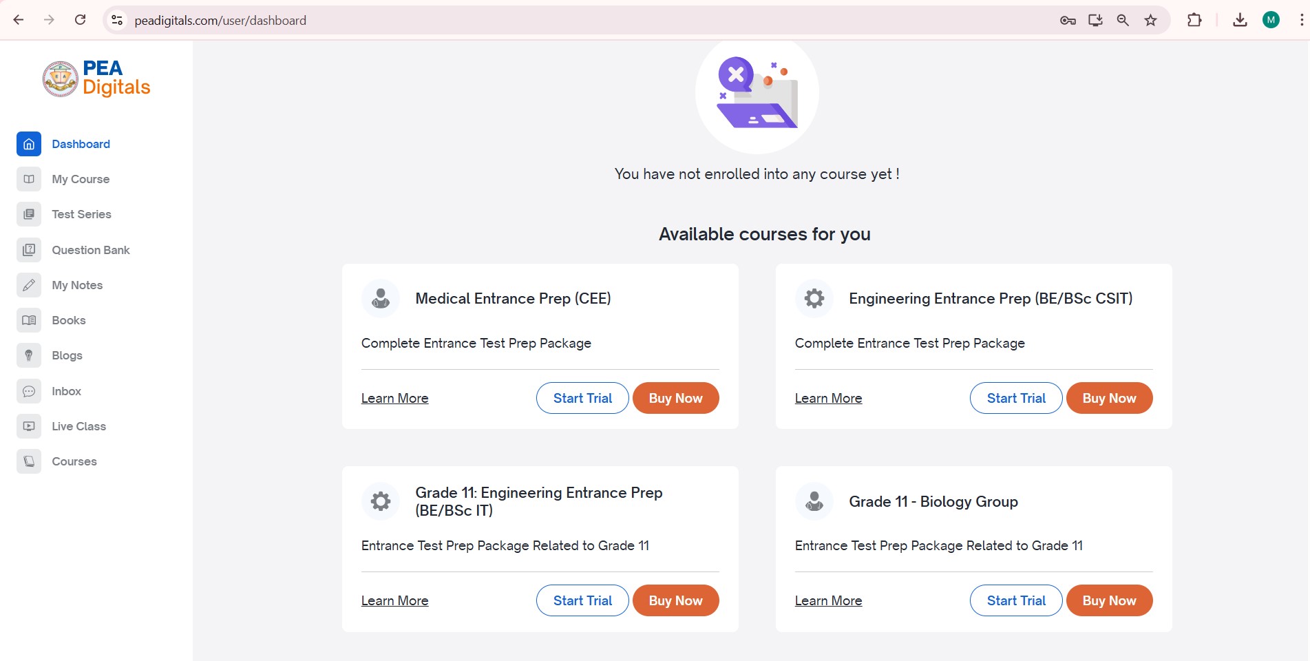 How to register and get Full Access on PEA Digitals (peadigitals.com) – PEA
